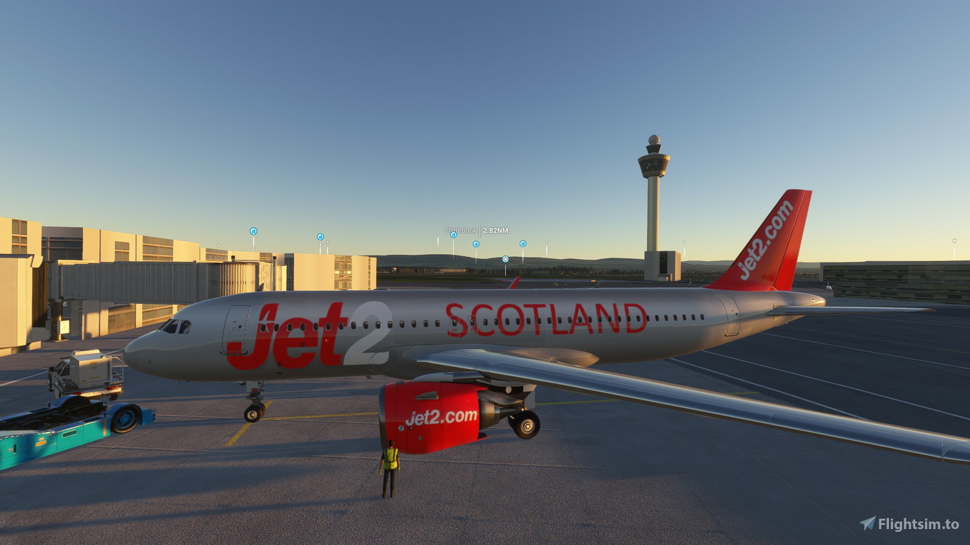 Jet2 Scotland A32NX for Microsoft Flight Simulator | MSFS