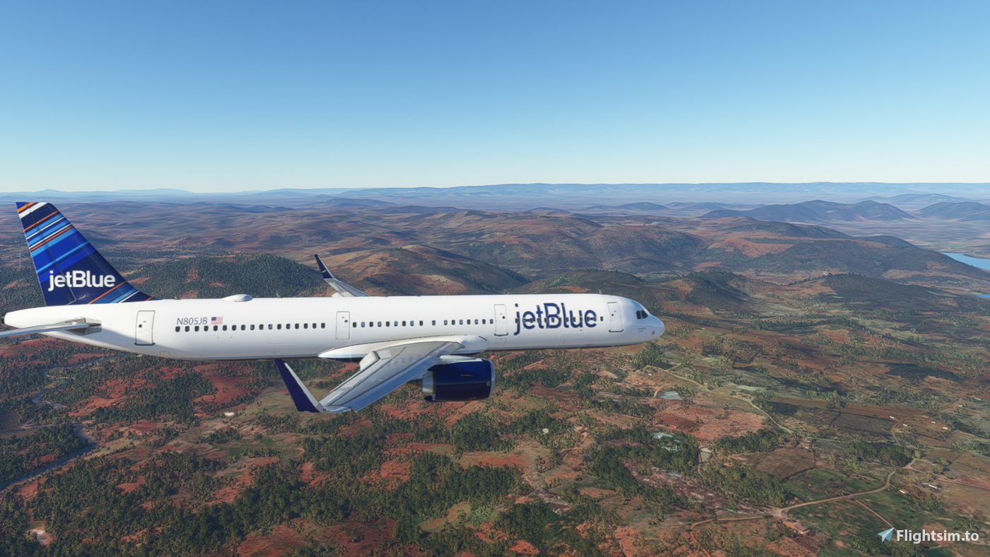 JETBLUE A321NEO 8K (5 LIVERY) for Microsoft Flight Simulator | MSFS