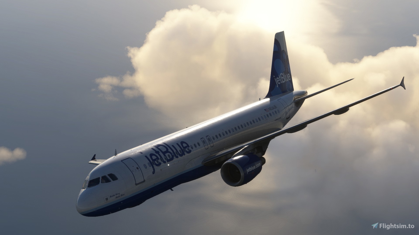 JetBlue Blueberries | Fenix Simulations A320 | AIRFRAME + CABIN for ...
