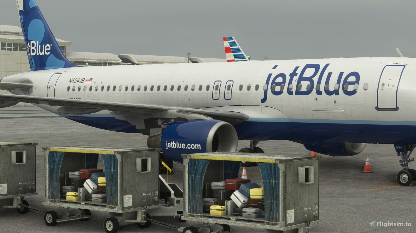 JetBlue Blueberries | Fenix Simulations A320 | AIRFRAME + CABIN for ...