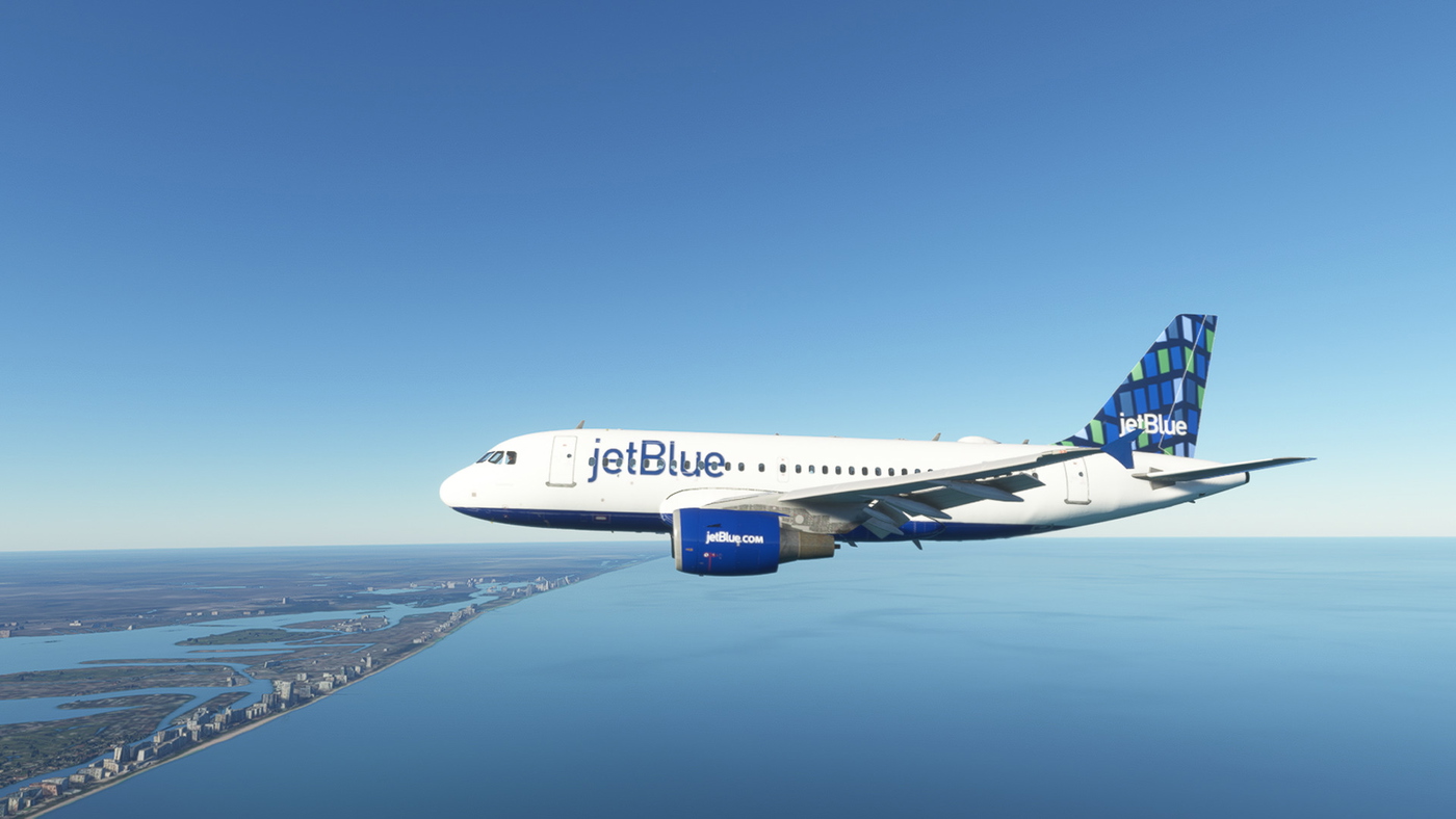 JETBLUE RENDER A319CEO for Microsoft Flight Simulator | MSFS