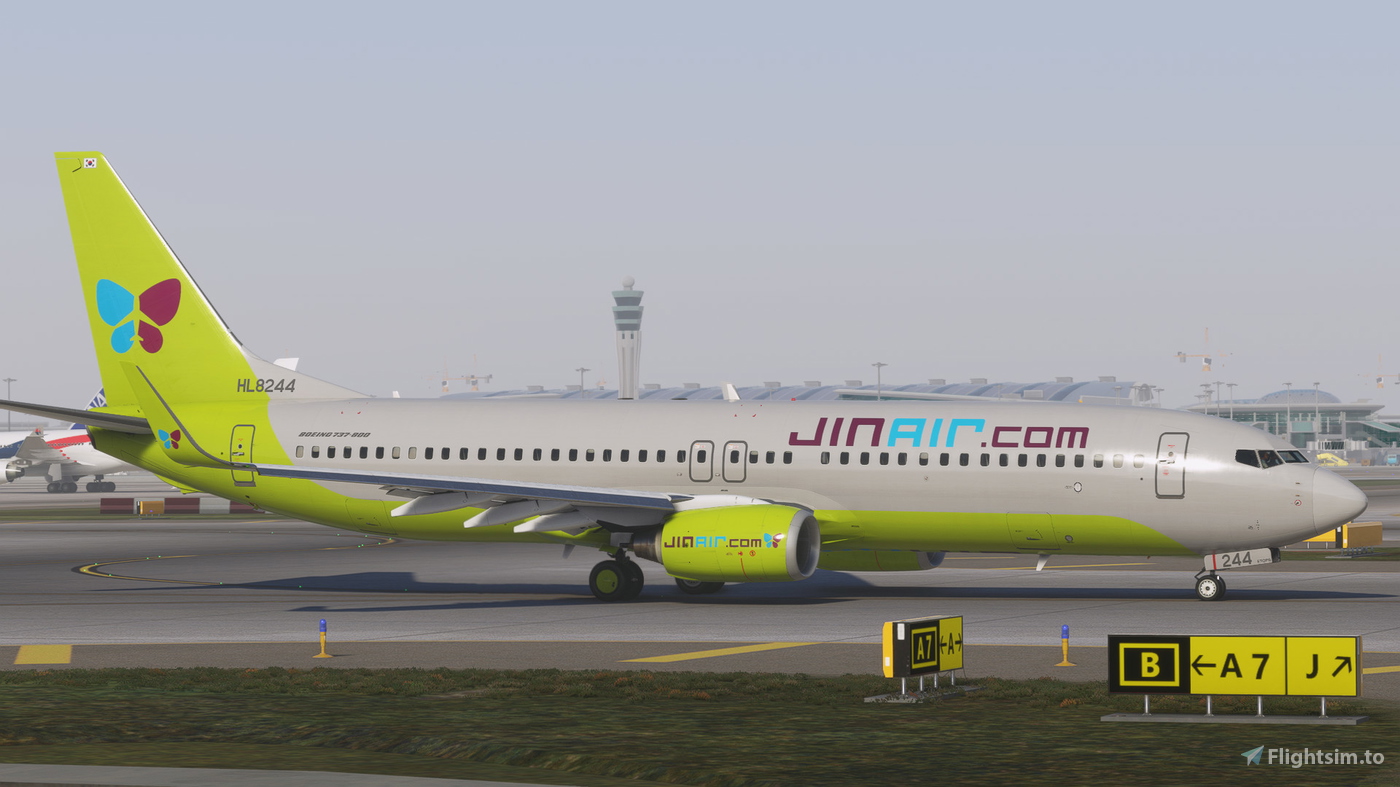 Jinair (HL8244) - PMDG 737-800 for Microsoft Flight Simulator | MSFS