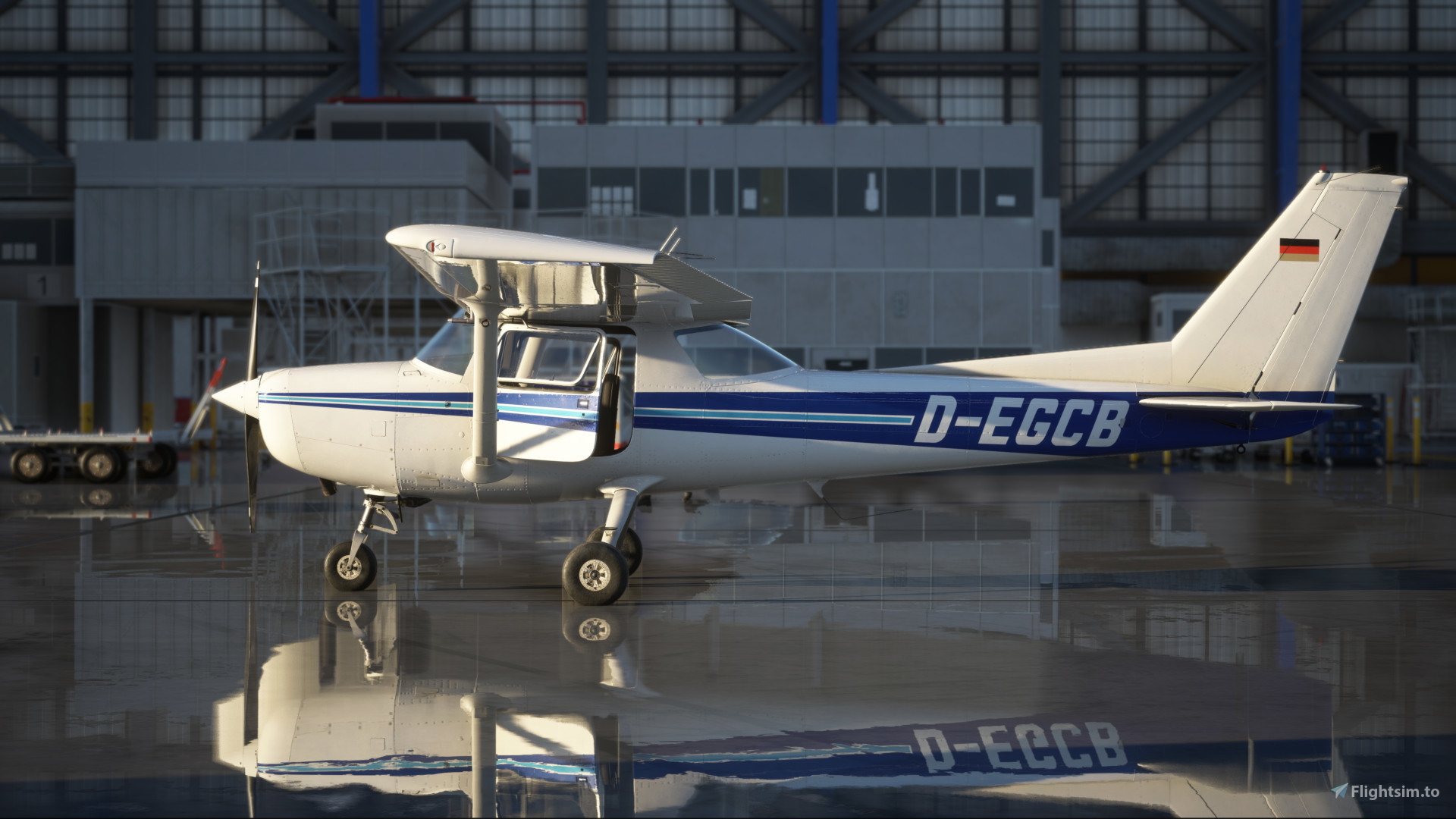 [D-EGCB] WBSim/JPLogistics Cessna 152 Livery » Microsoft Flight Simulator