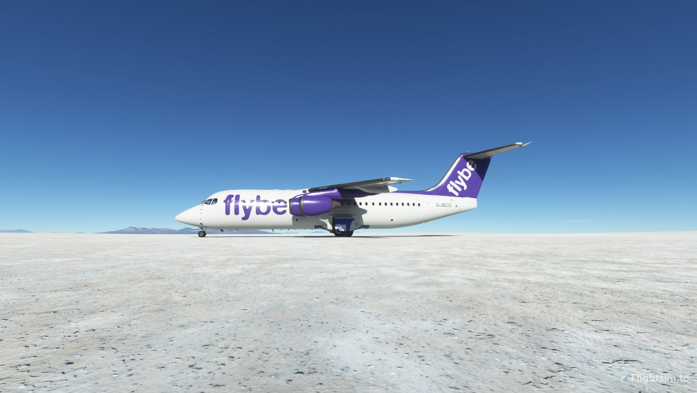 Just Flight BAe-146-300 Flybe 'New Livery' for Microsoft Flight ...