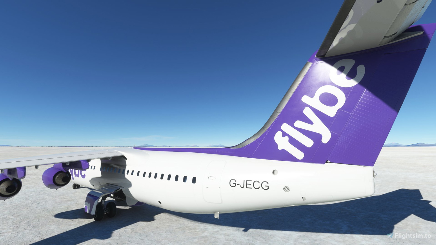 Just Flight BAe-146-300 Flybe 'New Livery' for Microsoft Flight ...