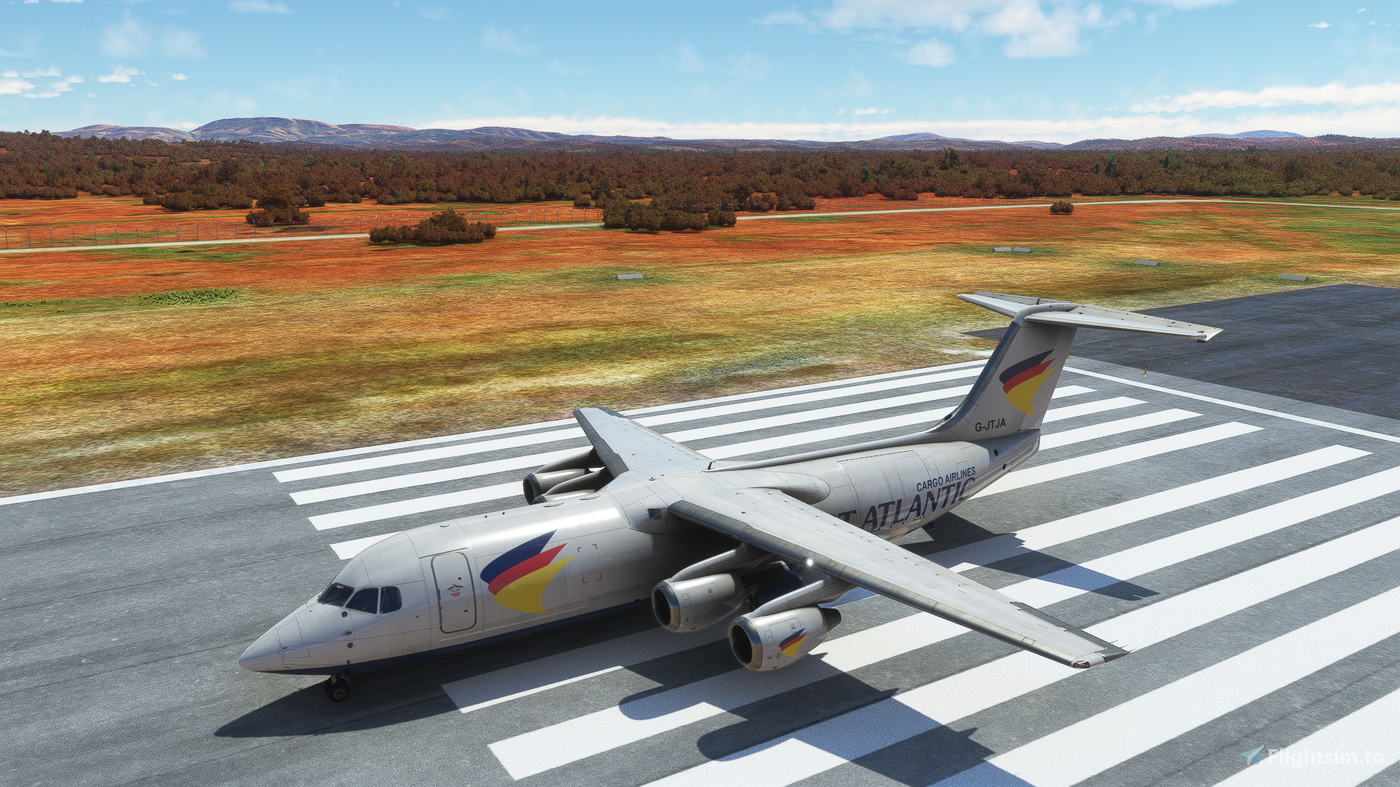JustFlight BAe 146-300QT West Atlantic "G-JTJA" (Fictional) for ...