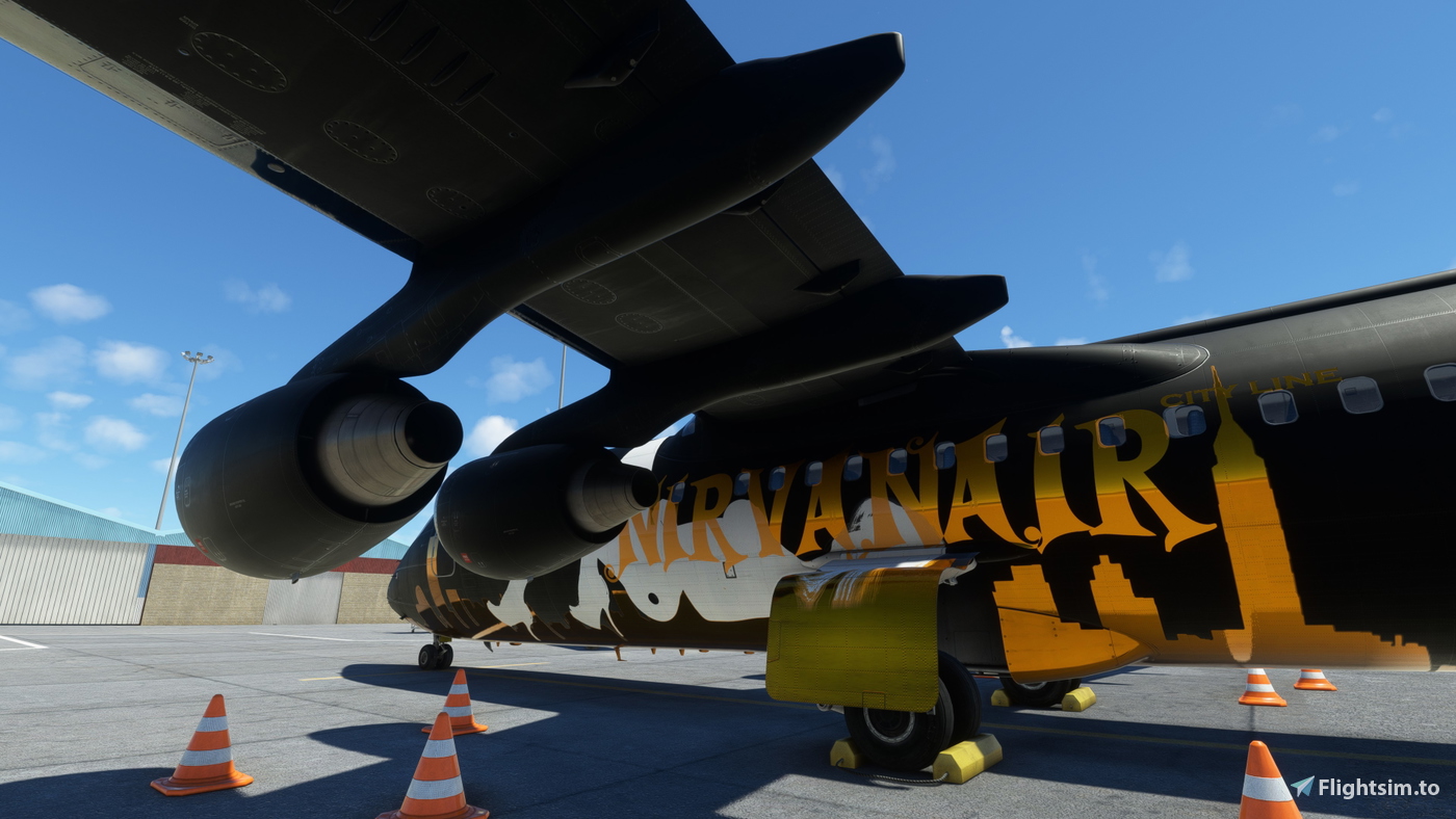 JustFlight - BAE146-300 - Nirvanair for Microsoft Flight Simulator | MSFS