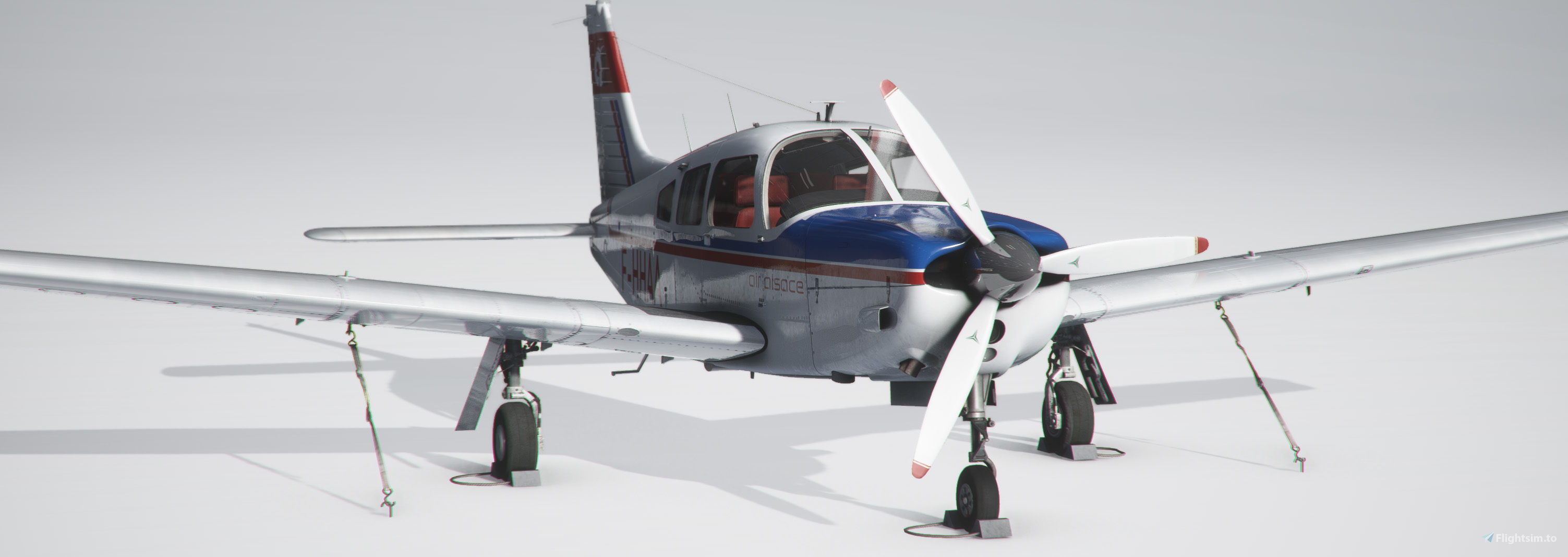 JustFlight PA-28 F-HHAA 2020 » Microsoft Flight Simulator