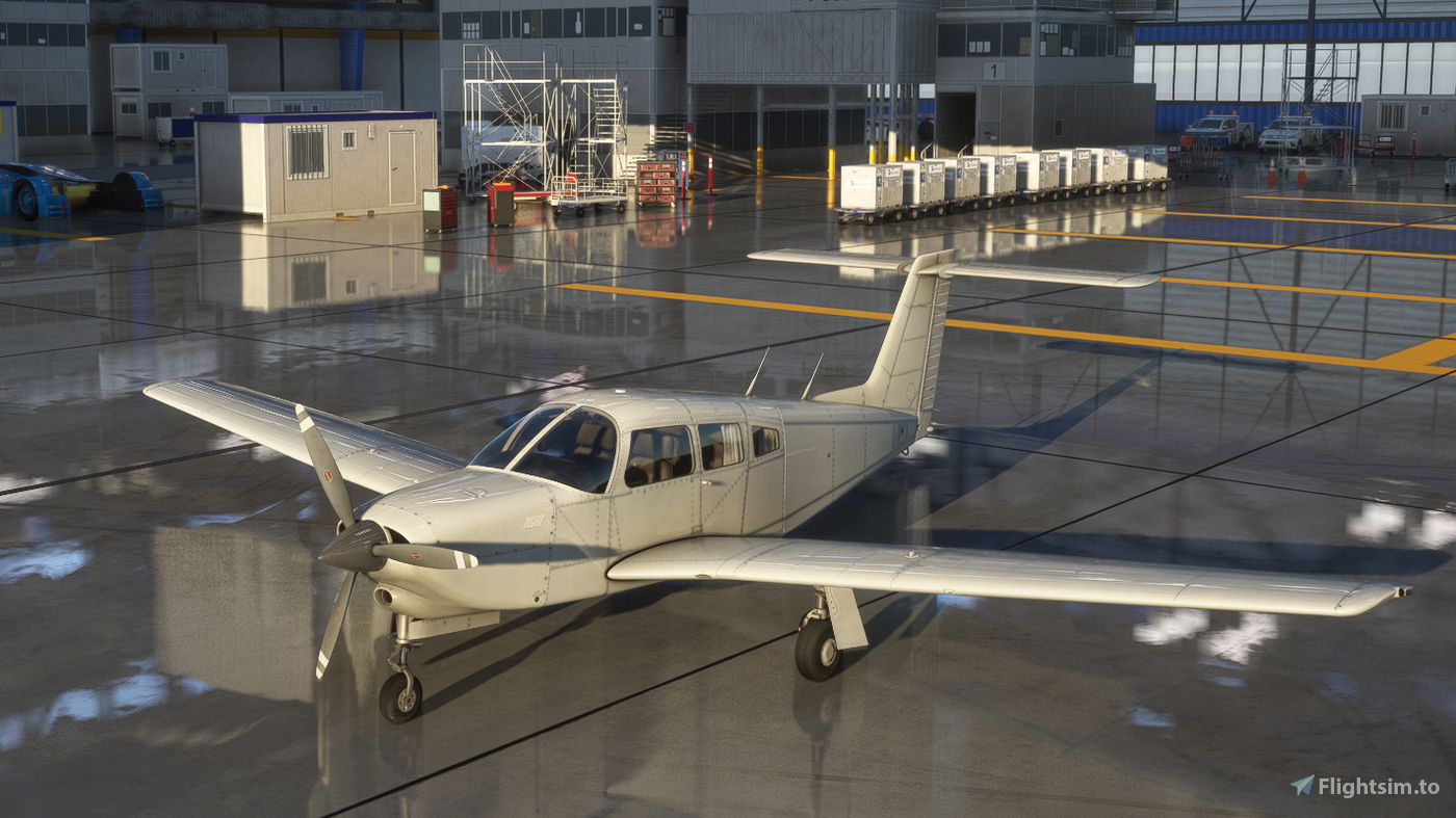 JustFlight PA28 - White Livery (all versions) for Microsoft Flight ...