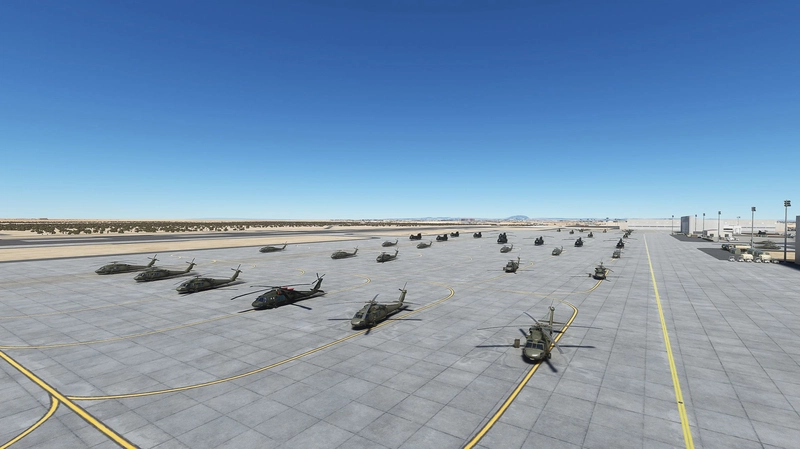 KBIF - Biggs Army Airfield (Ft Bliss) for Microsoft Flight Simulator | MSFS