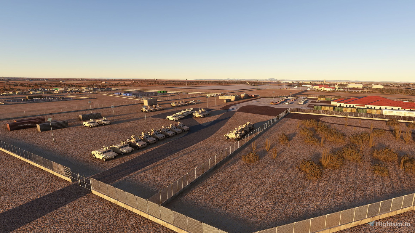 KBIF - Biggs Army Airfield (Ft Bliss) for Microsoft Flight Simulator | MSFS