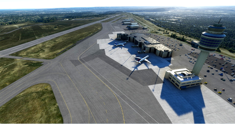 KBIL Billings Logan International Airport for Microsoft Flight ...