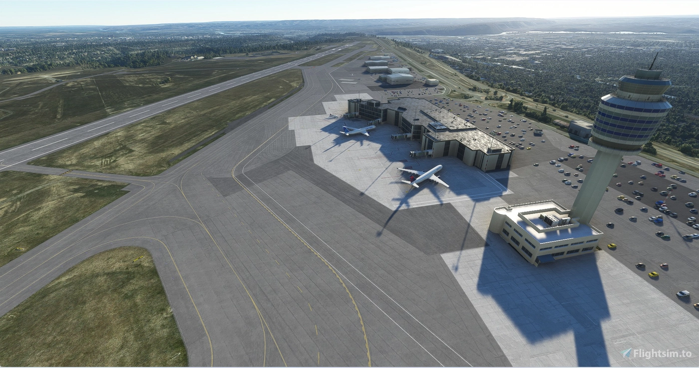 KBIL Billings Logan International Airport for Microsoft Flight ...