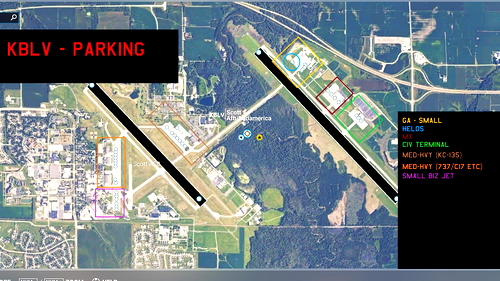 KBLV - Scott AFB/MidAmerica for Microsoft Flight Simulator | MSFS