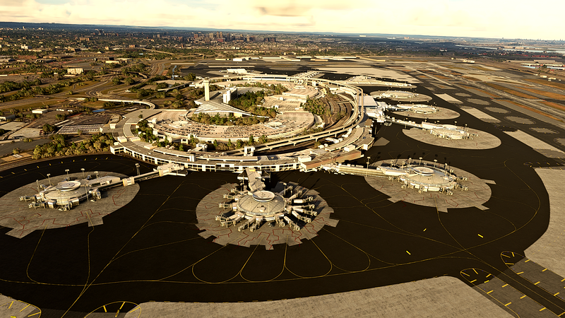 KEWR- Newark Liberty International Airport for Microsoft Flight ...