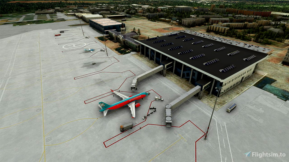 Kharkiv Intl. Airport (UKHH) for Microsoft Flight Simulator | MSFS