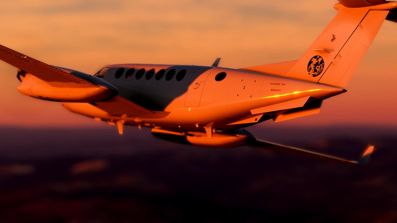 King Air 350ER ITAF MM62317 for Microsoft Flight Simulator | MSFS