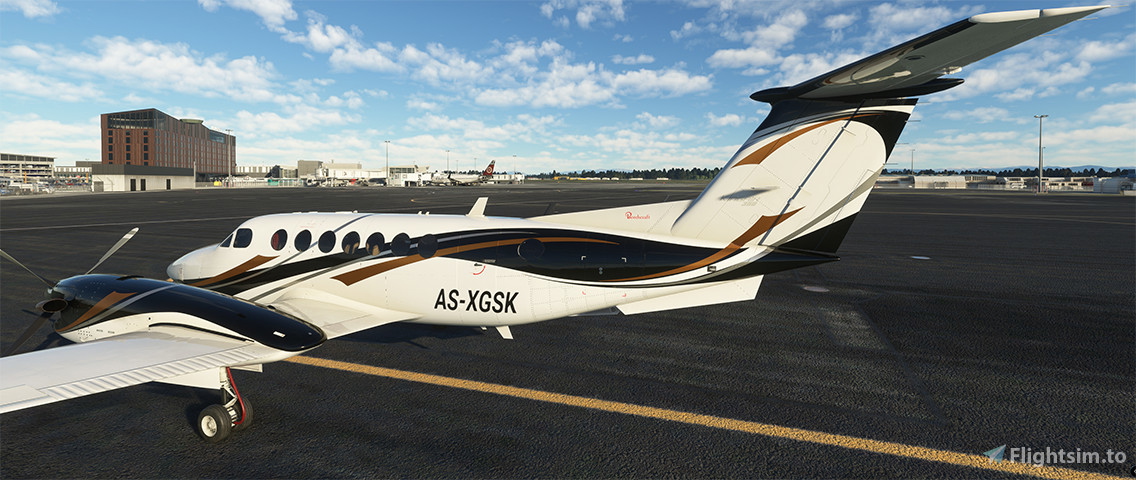 King Air 350i ZK-APL and Custom Reg for Microsoft Flight Simulator | MSFS