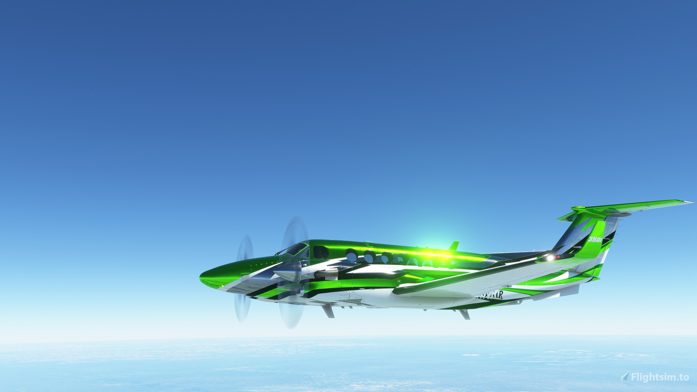 KingAir350 - Green and Red racing liveries for Microsoft Flight ...