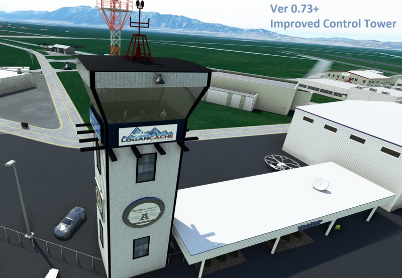 KLGU - Logan Cache (Utah Airport) for Microsoft Flight Simulator | MSFS