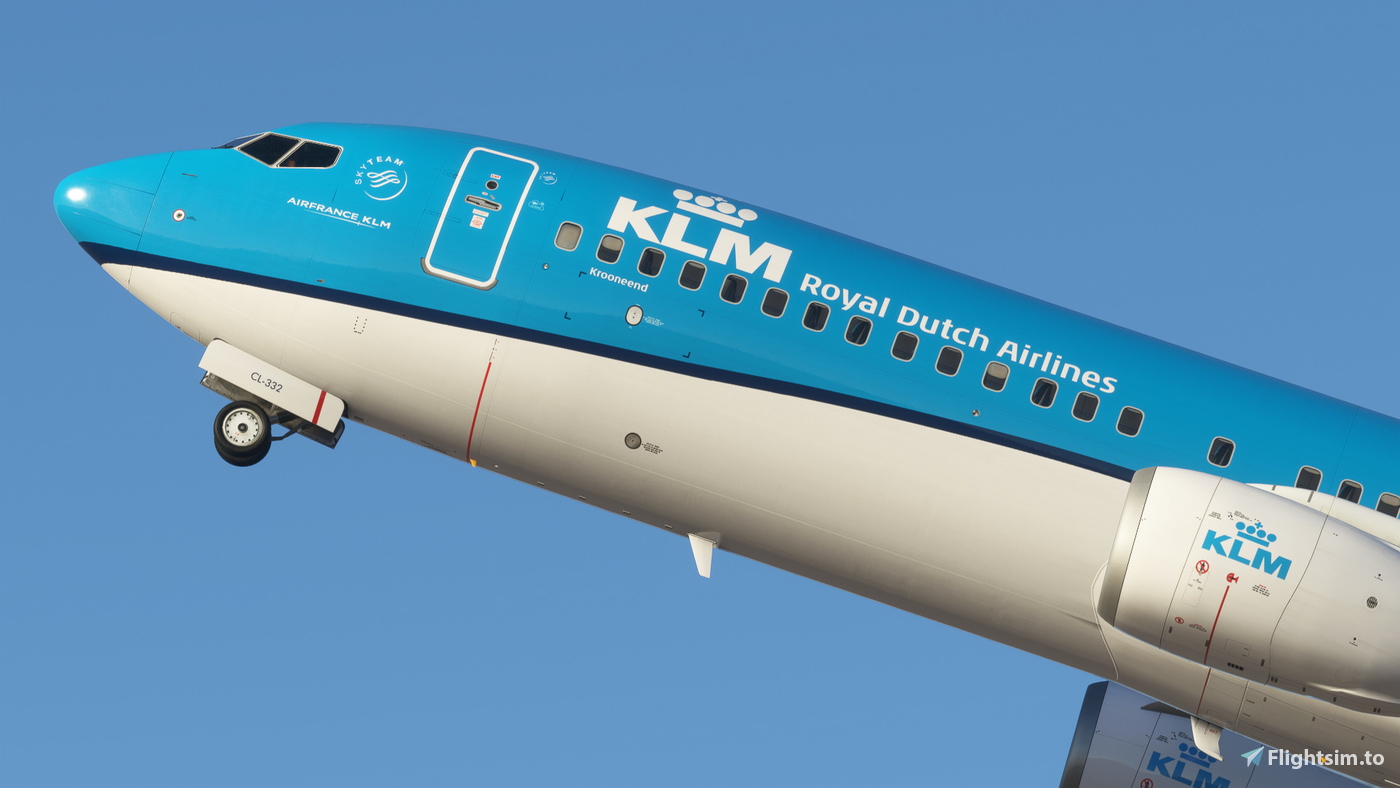 KLM Royal Dutch Airlines (6-Pack) - PMDG 737-800 for Microsoft Flight ...