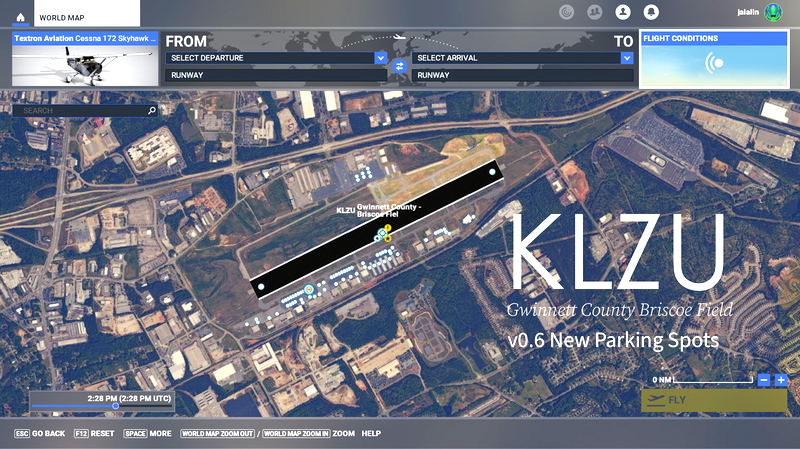 KLZU Gwinnett County Briscoe Taxiway Updates & Field Enhancement ...