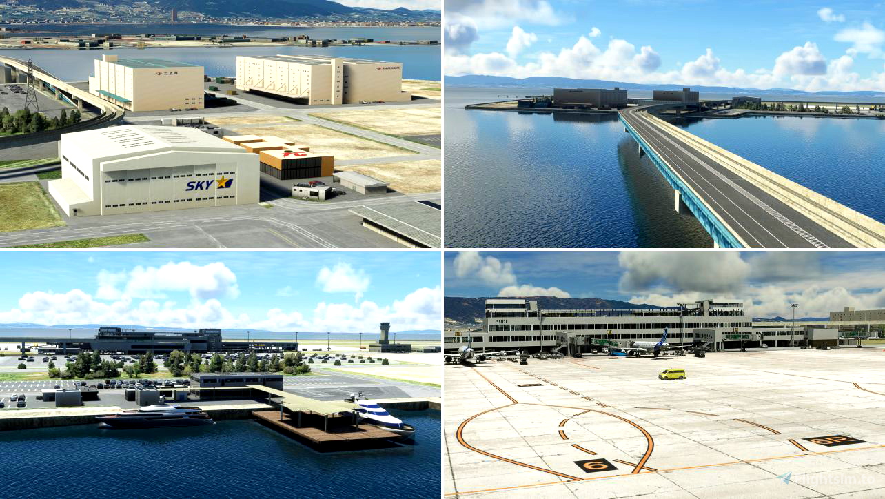 (RJBE) Kobe Airport のために Microsoft Flight Simulator | MSFS