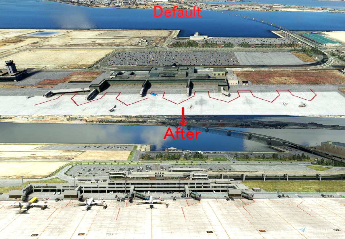 (RJBE) Kobe Airport のために Microsoft Flight Simulator | MSFS