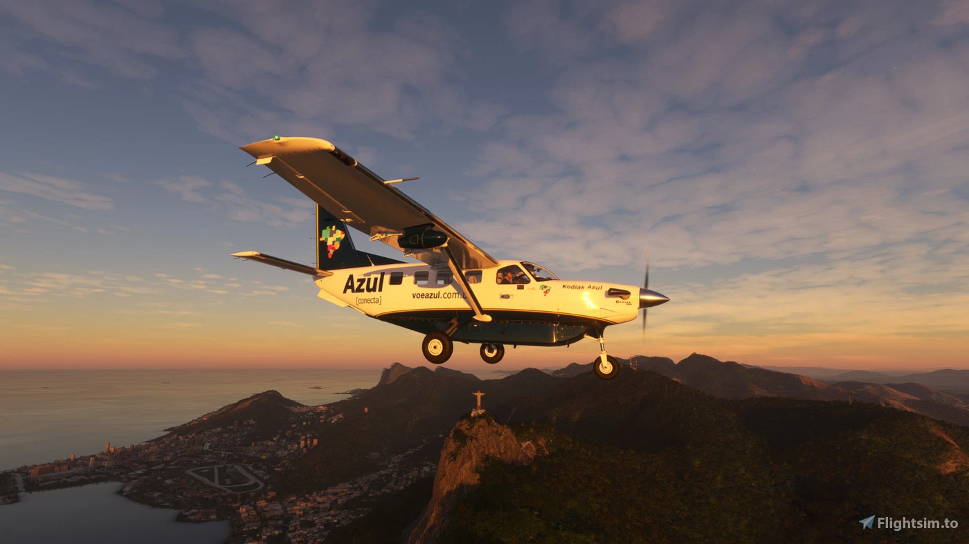 Kodiak 100 Series II - AZUL Conecta Livery Pack для Microsoft Flight ...