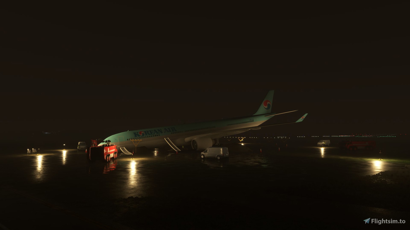 korean air flight 631 Mactan incident for Microsoft Flight Simulator | MSFS