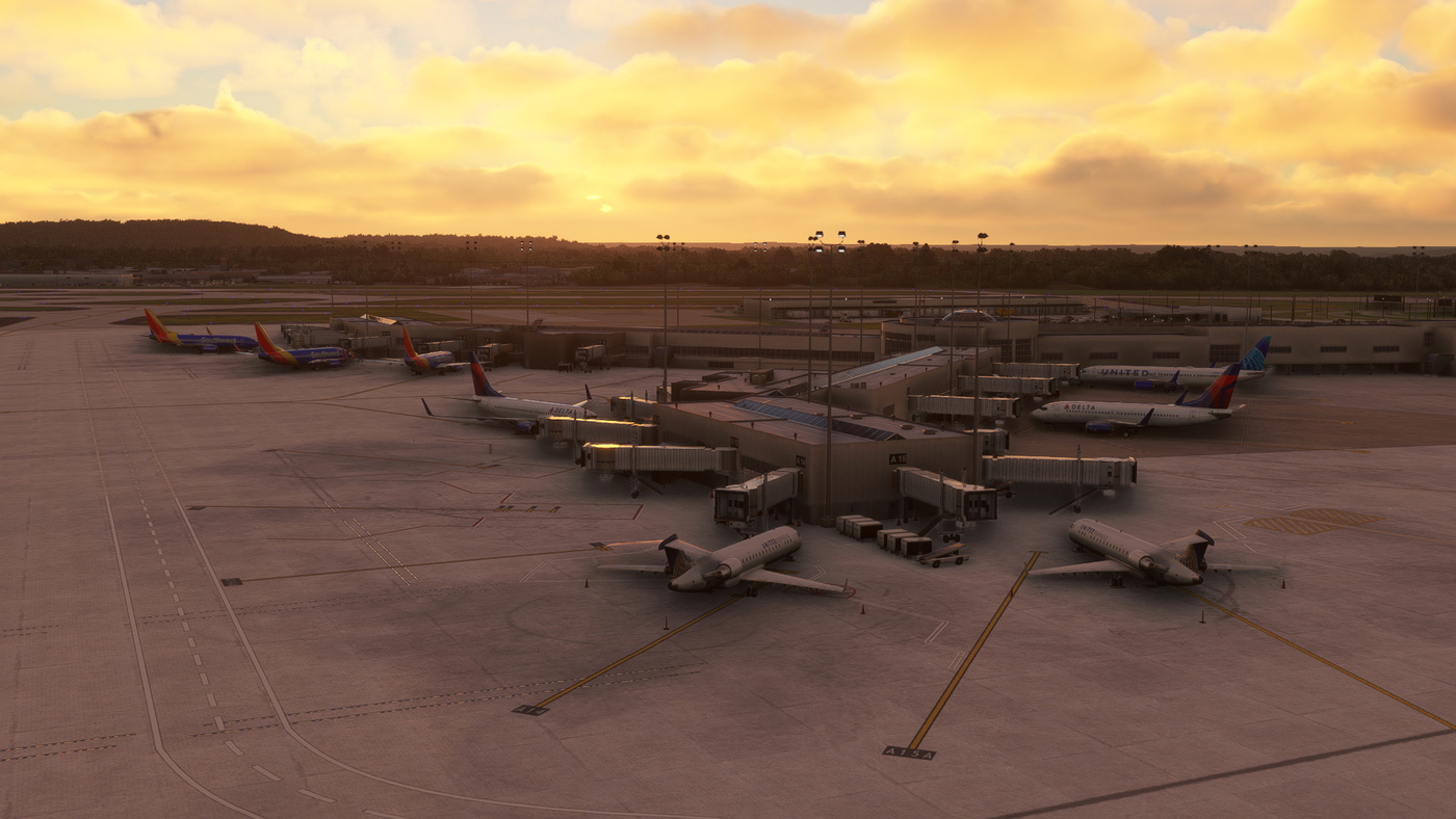 KSDF Static Aircraft for Microsoft Flight Simulator | MSFS