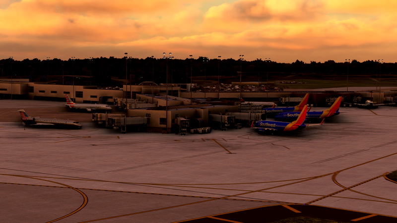 KSDF Static Aircraft for Microsoft Flight Simulator | MSFS