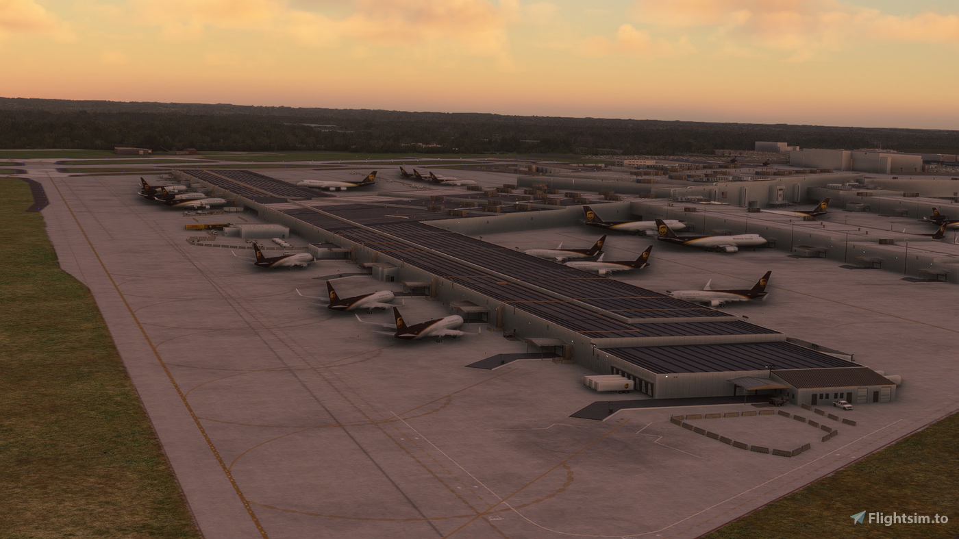 KSDF Static Aircraft for Microsoft Flight Simulator | MSFS