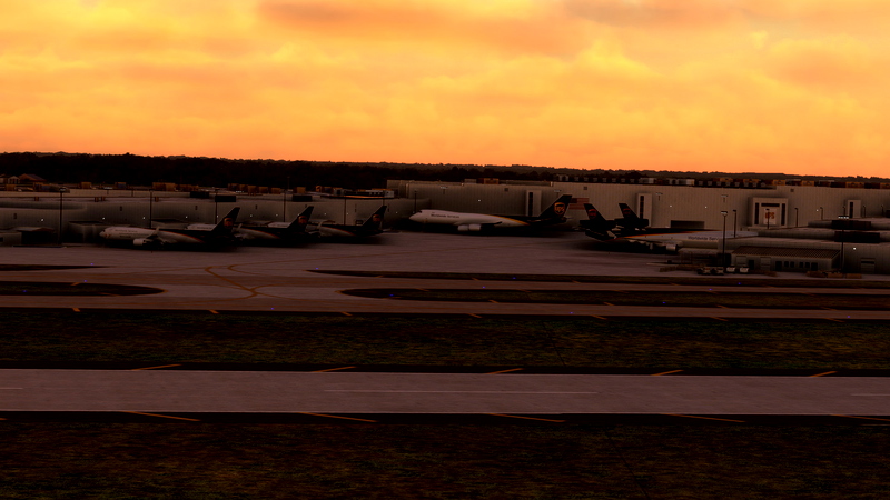 KSDF Static Aircraft for Microsoft Flight Simulator | MSFS