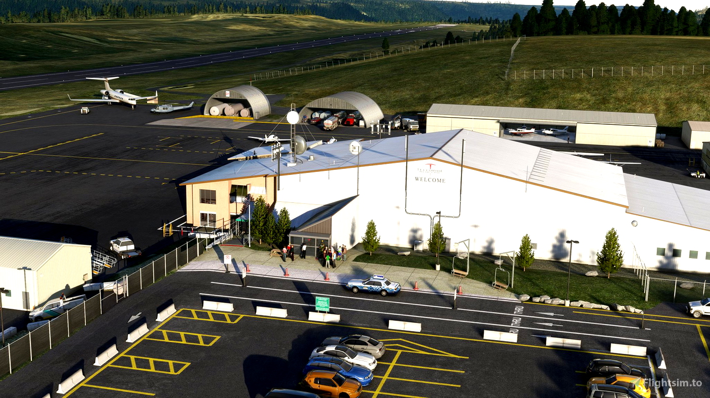 UK2000 Scenery - KTEX - Telluride Regional Airport for MSFS