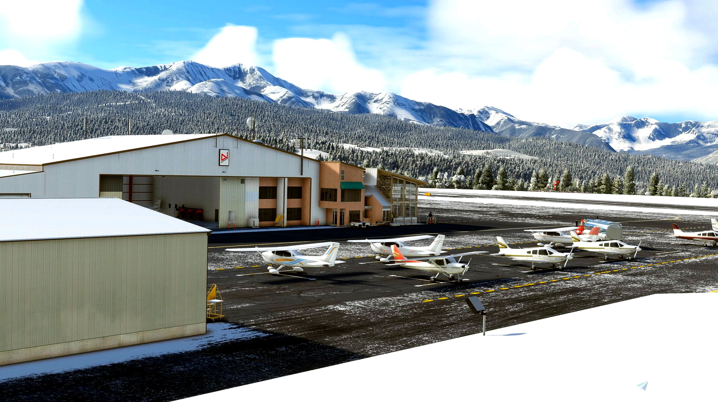 UK2000 Scenery - KTEX - Telluride Regional Airport for MSFS