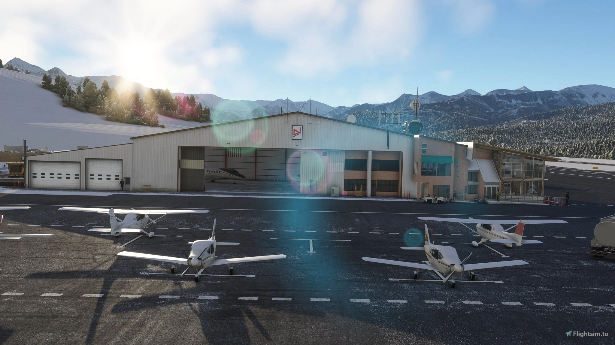 UK2000 Scenery - KTEX - Telluride Regional Airport for Microsoft Flight ...