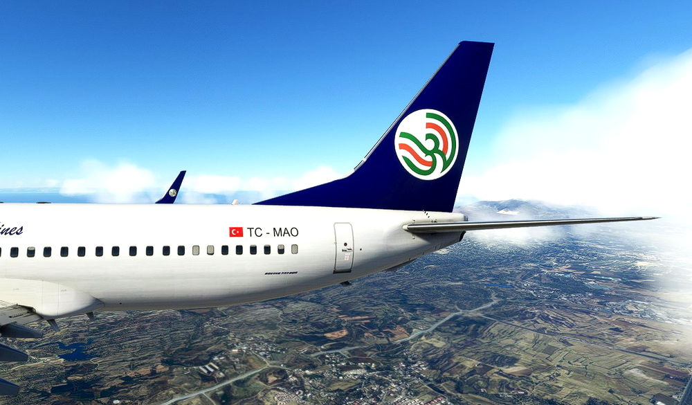 KTHY - Kıbrıs Türk Hava Yolları - Livery for PMDG 737-800 (TC-MAO) for ...
