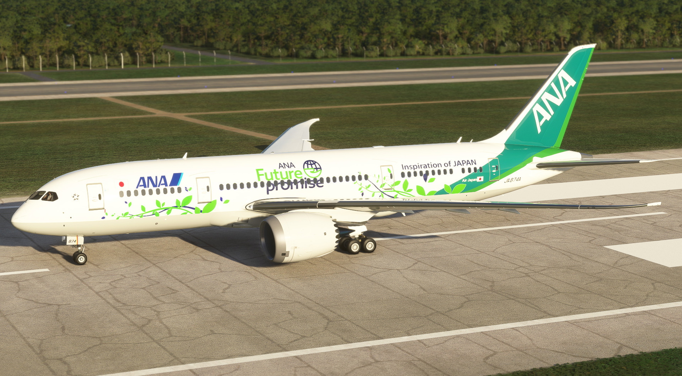 [Kuro B787-8 v2] All Nippon Airways ANA Future Promise for Microsoft ...