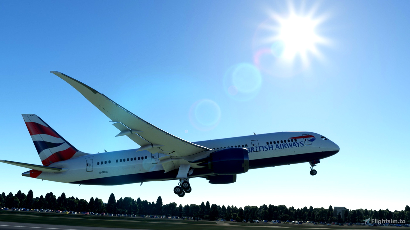 Kuro Boeing 787-8 British Airways G-ZBJA for Microsoft Flight Simulator ...