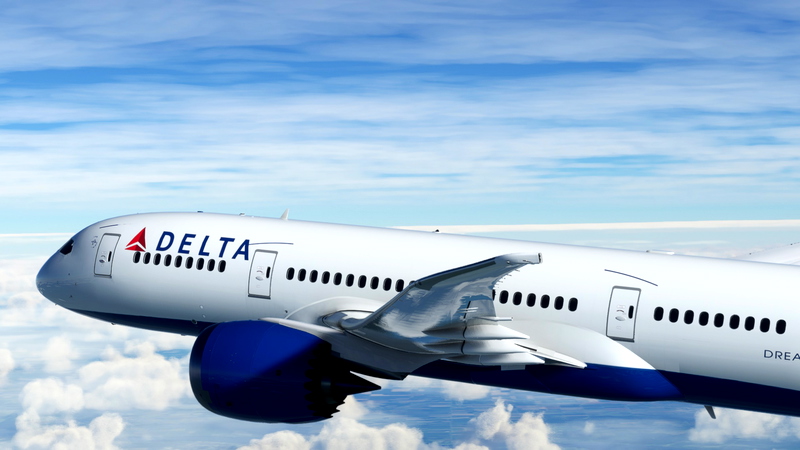 Kuro Boeing 787-8 Delta Airlines for Microsoft Flight Simulator | MSFS