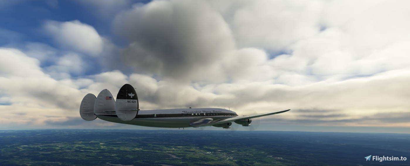 L1049 Thunderbird Flying Service for Microsoft Flight Simulator | MSFS