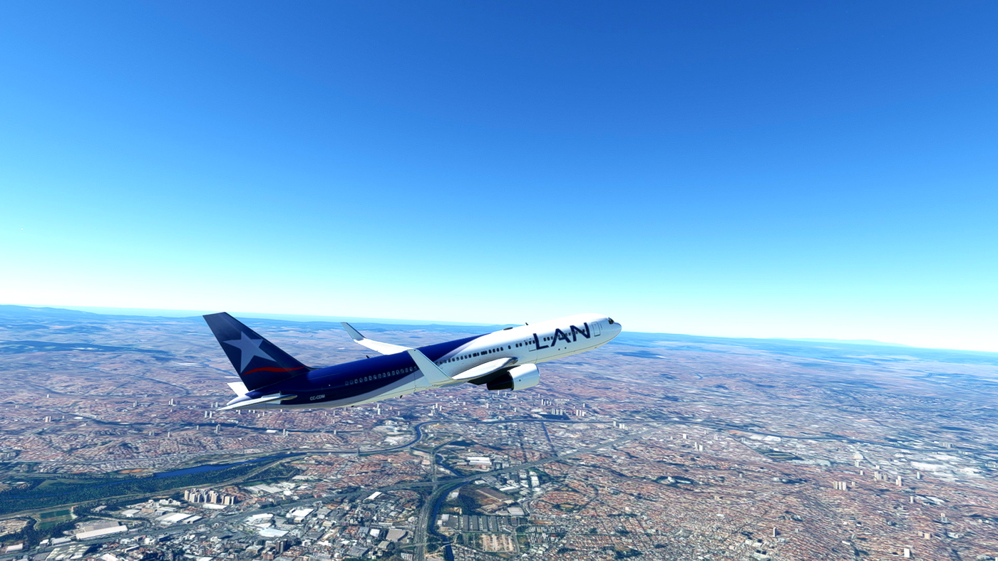 LAN 767-300 WINGLETS 8K for Microsoft Flight Simulator | MSFS