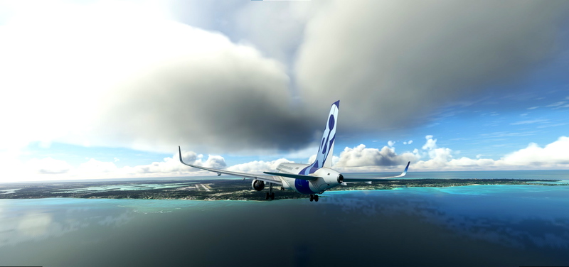 Landing in Lynden Pindling International, Nassau Bahamas for Microsoft ...