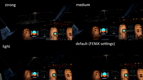 Landing Lights Enchancement [FENIX a320ceo] » Microsoft Flight Simulator
