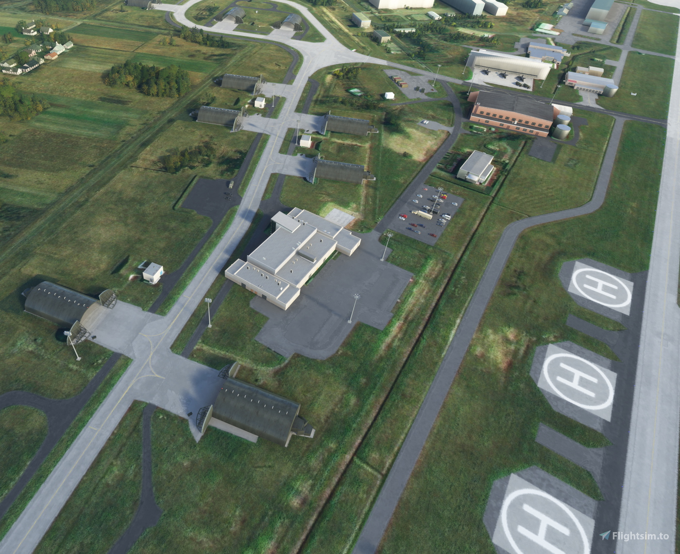 Lask Air Force Base - EPLK - Poland for Microsoft Flight Simulator | MSFS
