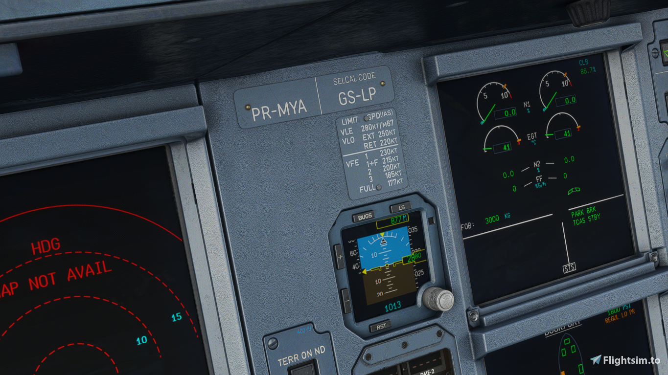 LATAM Brasil - PR-MYA, 4K Resolution для Microsoft Flight Simulator | MSFS