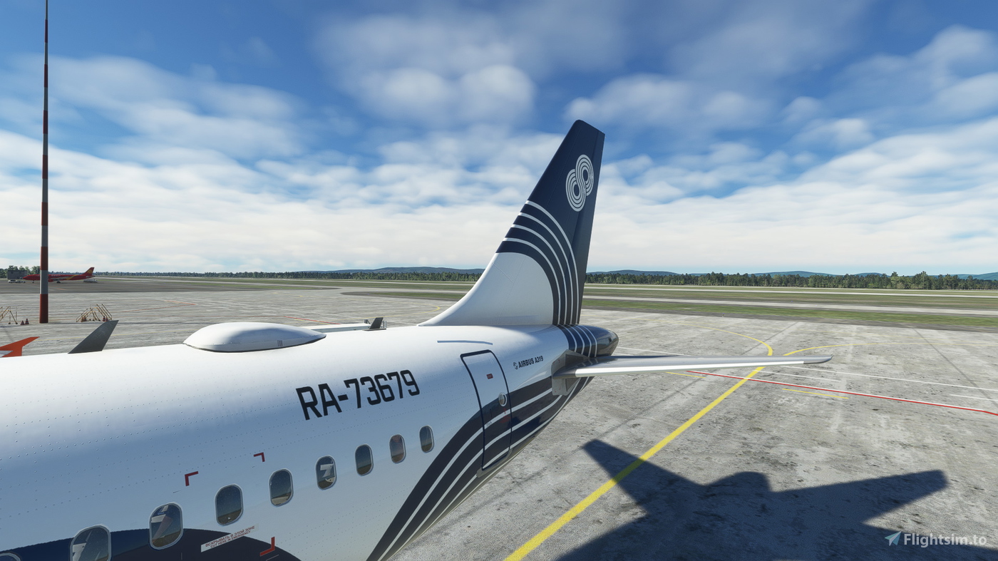 LatinVFR a319neo | Aurora Airlines | RA-73679 for Microsoft Flight Simulator | MSFS