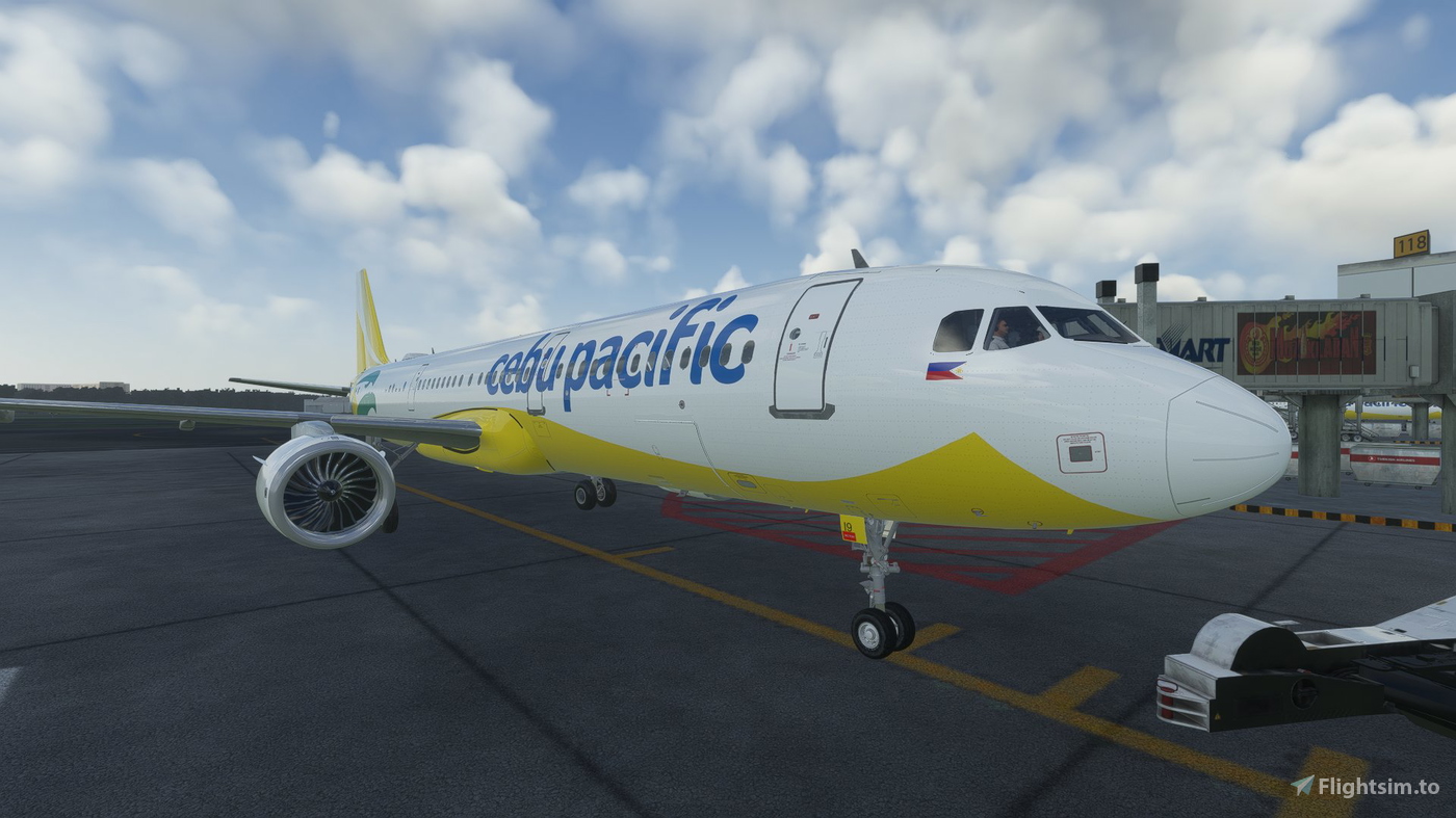 LatinVFR A321Neo CEBU PACIFIC (LEAP) pour Microsoft Flight Simulator | MSFS