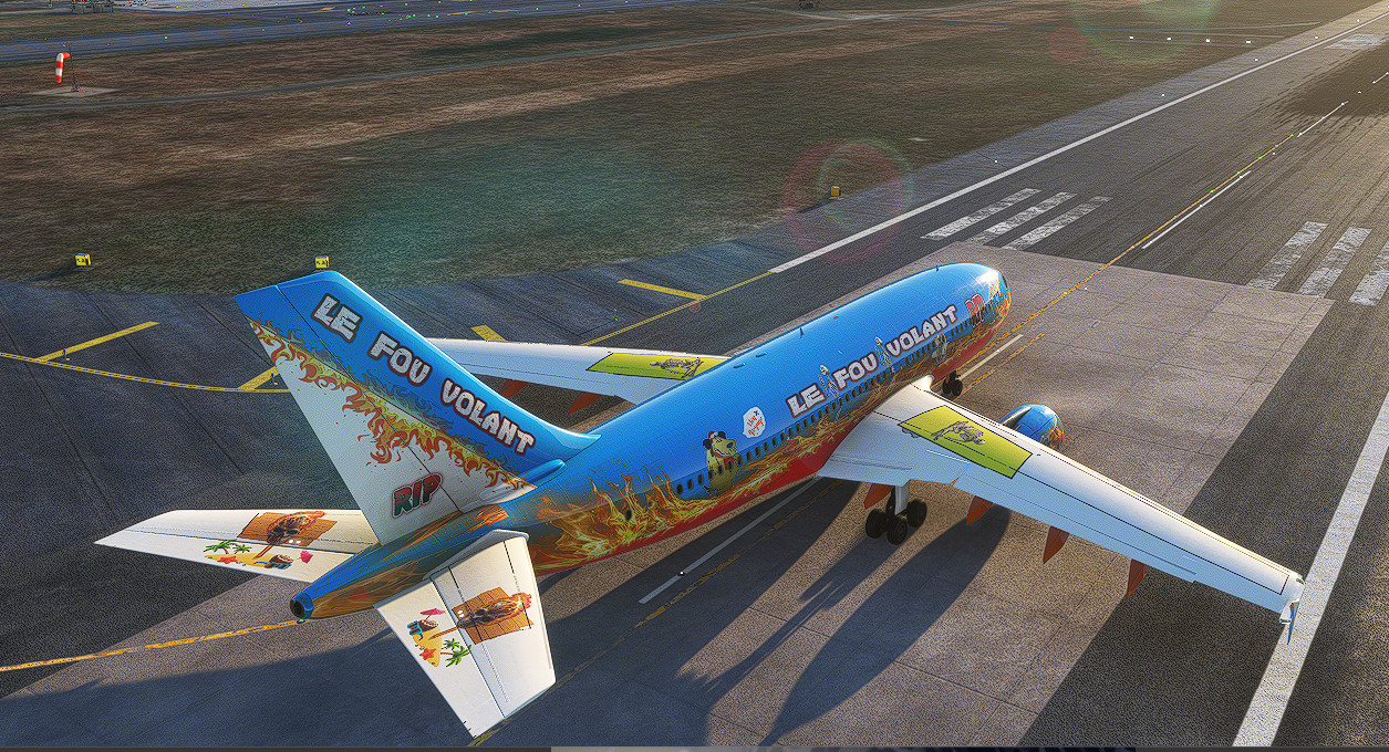 LE FOU VOLANT LIVREES DE A310-300 fAIT PAR RGSfrancevoyage for ...